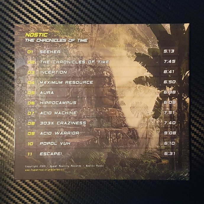Nostic - The Chronicles of Time - Album CD - Hyper Reality Records